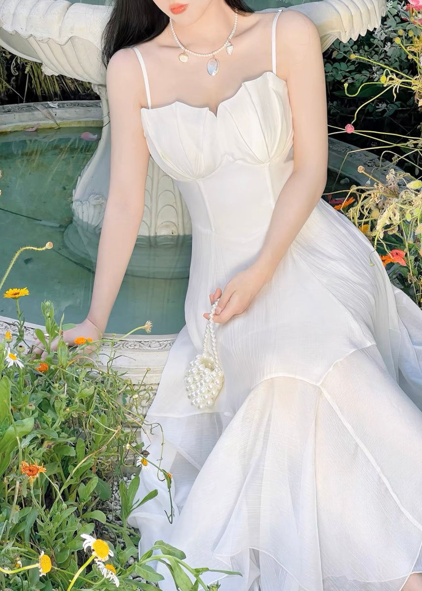 White shell dress – Ann.tique