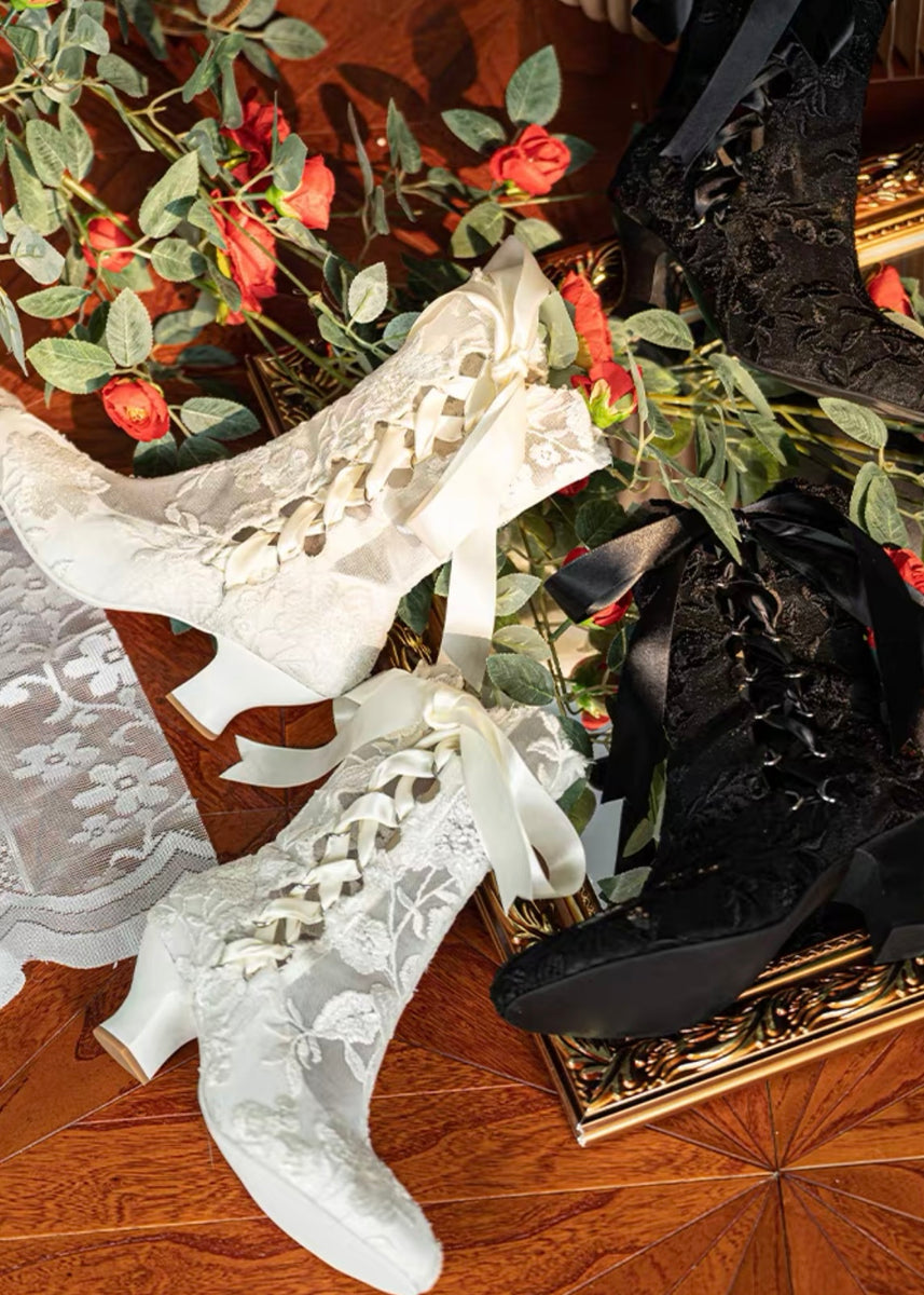 Lacey silhouette boots – Ann.tique